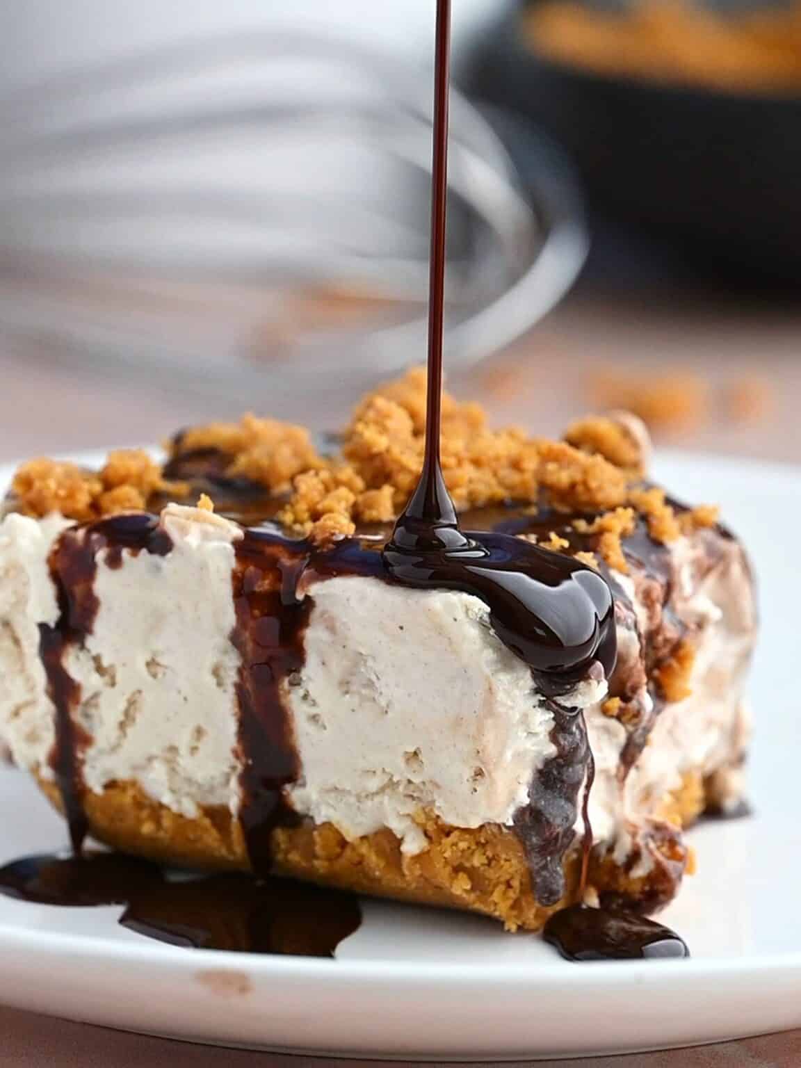 No-Bake Drumstick frozen cheesecake - Make It Brunch
