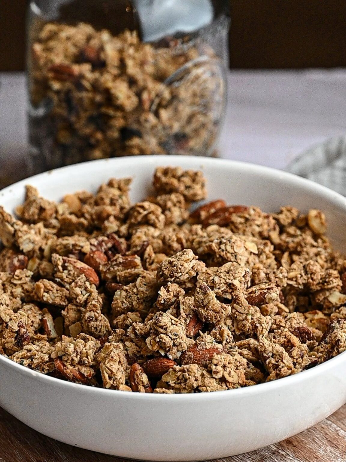 High-Protein Cookie Butter Granola - Make It Brunch