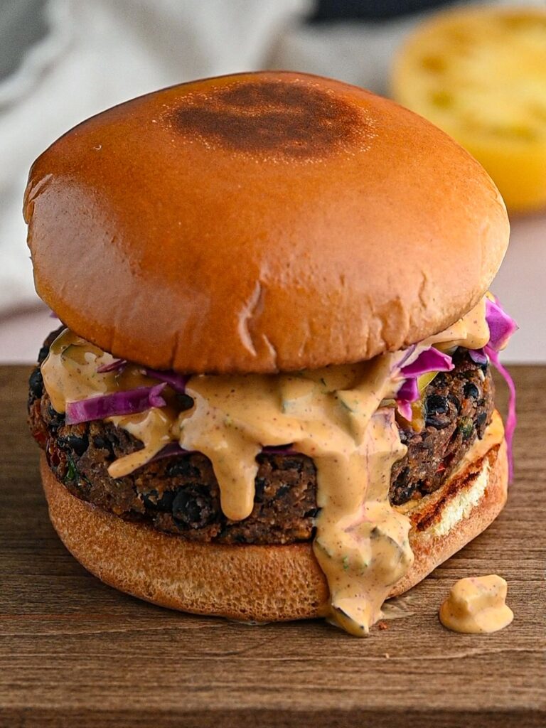 Chipotle Black Bean Burgers - Make It Brunch